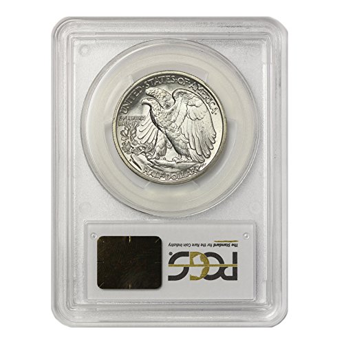 1937 S American Silver Walking Liberty Half Dollar MS-66+ by CoinFolio $0.50 PCGS MS66+