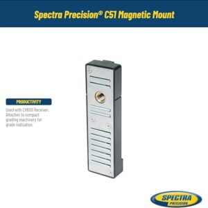 Spectra Precision C51 Laser Level Magnetic Mount for CR600, HR500 Receivers