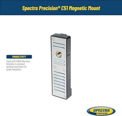 Spectra Precision C51 Laser Level Magnetic Mount for CR600, HR500 Receivers