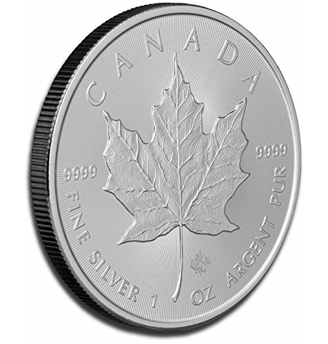 2014 1 oz Silver Canadian Maple Leaf Five Dollar Uncirculated