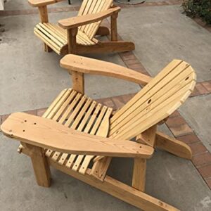 Rockler Adirondack Chair Plans with Templates – Easy-to-Build Classic Wooden Adirondack Chair - Includes Step-by-Step Instructions for Entire Construction Process – Made in USA