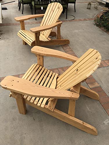 Rockler Adirondack Chair Plans with Templates – Easy-to-Build Classic Wooden Adirondack Chair - Includes Step-by-Step Instructions for Entire Construction Process – Made in USA