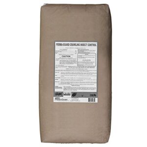 perma guard crawling bug insect control diatomaceous earth-50 pound bag, white, (egp-de-bug)