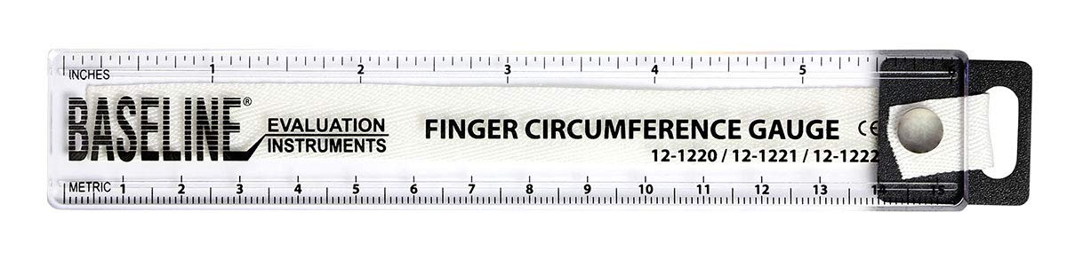 Baseline 12-1222 Finger Circumference Gauge, 6"/15 cm Maximum