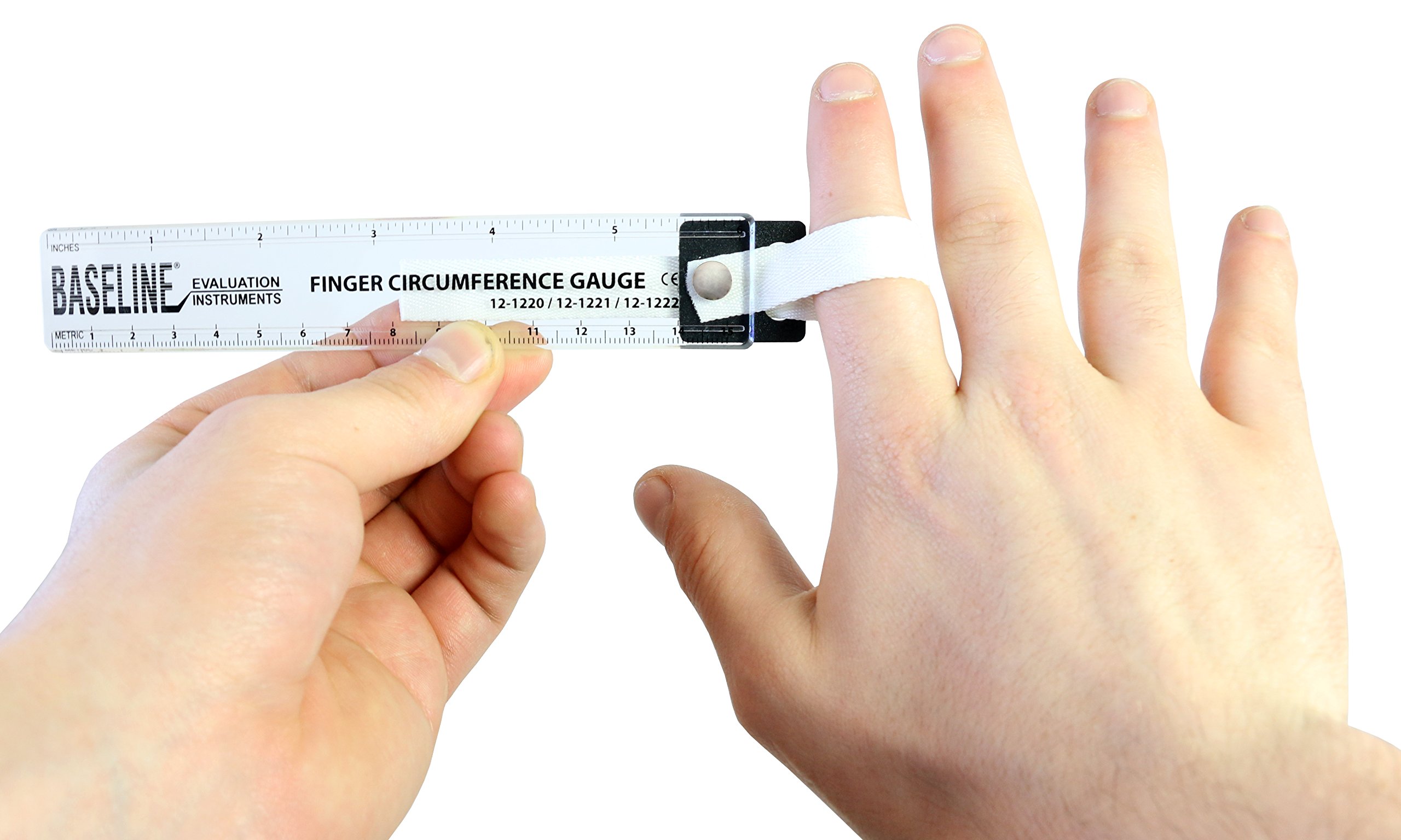 Baseline 12-1222 Finger Circumference Gauge, 6"/15 cm Maximum