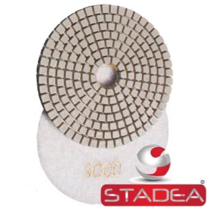 4 inch diamond concrete polishing pads - Granite Marble Stone Polishing 8 Pcs Set By STADEA