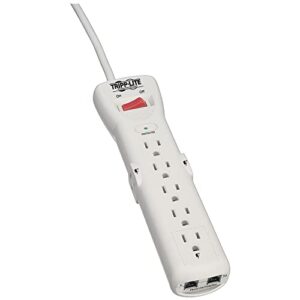 tripp lite surge protector, 7 outlets, 1,270 joules (super6tel)