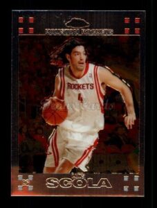 2007 topps # 136 luis scola houston rockets (basketball card) nm/mt rockets