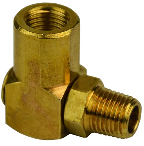 Hot Max 28085 90-degree Swivel 1/4-Inch Male NPT x 1/4-Inch Female NPT