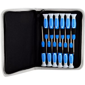 delcast 12-piece precision screwdriver set | phillips, flat and torx star