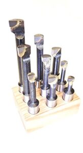 hhip 3/8 inch c-6 9 piece boring bar set (1001-0001)