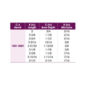 HHIP 3/8 INCH C-6 9 Piece Boring BAR Set (1001-0001)