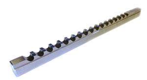 hhip 2006-1046 1/2 inch d hss keyway broach with 3 shims