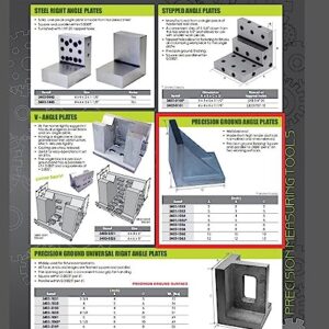 HHIP 4 X 4 X 4 INCH Ground Angle Plate Webbed END (3402-1054)