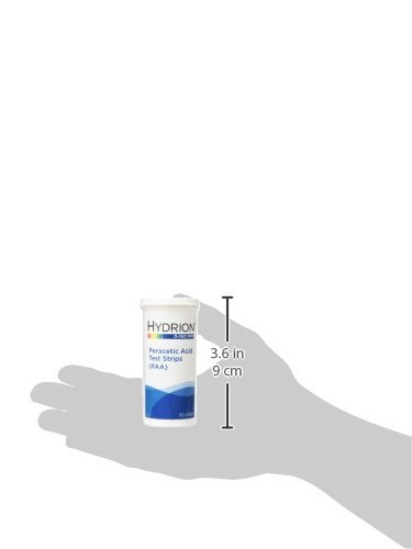 MicroEssential PAA160 Peracetic Acid Test Strips 0-160 PPM