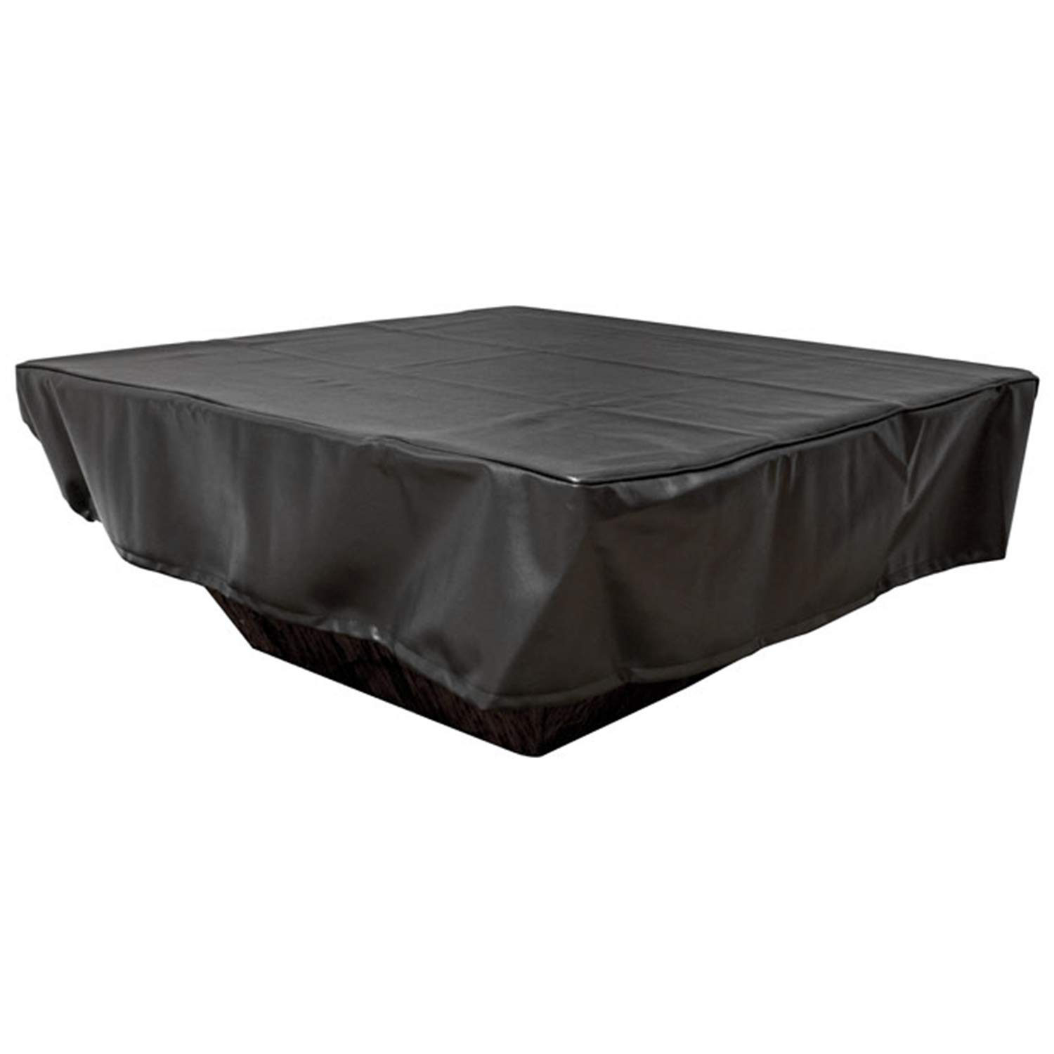 Hearth Products Controls HPC Fire Black Vinyl Fire Pit Cover (FPC-60SQ), Square, 60x60-Inch