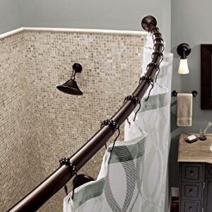 Moen CSR2172OWB Old World Bronze Tension Curved Shower rods