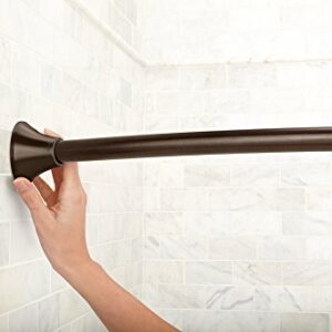 Moen CSR2172OWB Old World Bronze Tension Curved Shower rods