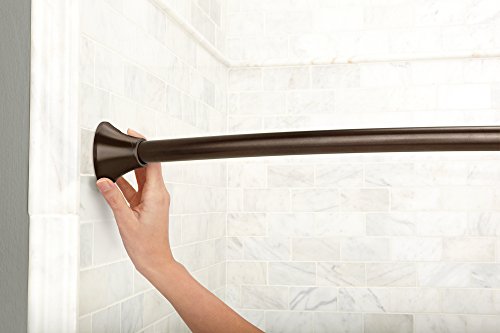 Moen CSR2172OWB Old World Bronze Tension Curved Shower rods