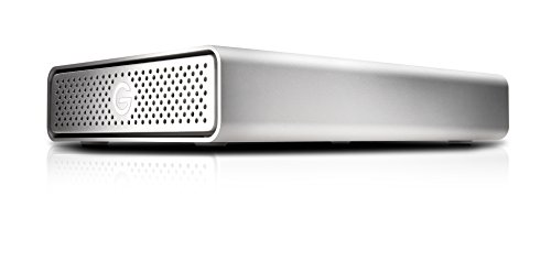 G-Technology 4TB G-DRIVE USB 3.0 Desktop External Hard Drive, Silver - Compact, High-Performance Storage - 0G03594-1