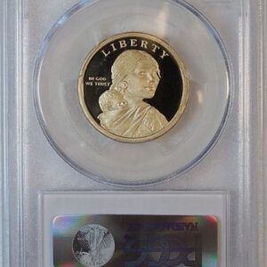 2014 S Proof Sacagawea Native American Dollar PCGS PR 69 DCAM New Blue Label