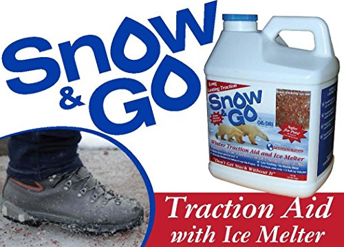 Oil Dri L93010 Snow & Go Traction Aid, 10 lb Jug