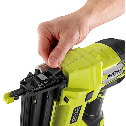 Ryobi P854 ONE Plus 18V Cordless Lithium-Ion 2 in. Brad Nailer Kit (Battery & Charger included)