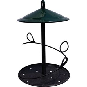 pennington 2149629738 bird feeder, green, black