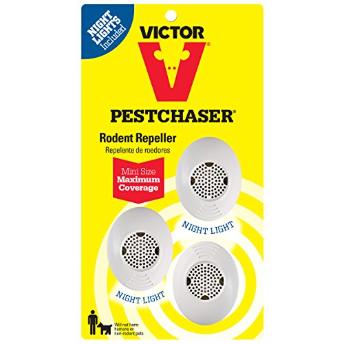 Victor Mini M753SN Ultrasonic with Nightlight, 3-Pack ,White