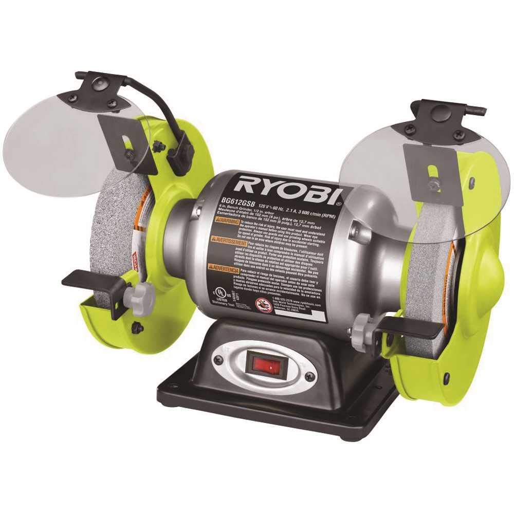 RYOBI GIDDS2-3554576 6" 2.1 Amp Grinder With Led Lights