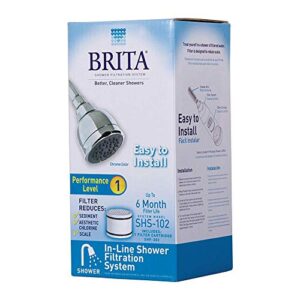 Brita In-Line Shower Filtration System - Chrome