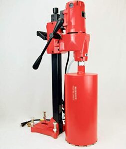 bluerock model 8z1 concrete core drill with stand 110v 2400w asphalt masonry diamond drilling