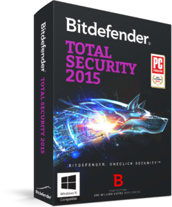 bitdefender total security 2015 - up to 3 pcs, 1 year [download]