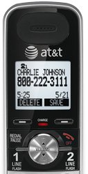 AT&T TL88102 + (3) TL88002 4 Handset Cordless Phone (2 Line) DECT 6.0