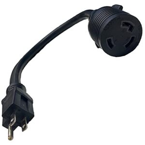 lotos technology pt01 pigtail type 1, convert 220v to 110v for lt5000d/ltp5000d/ltpdc2000d/ct520d, black (1-(pack))