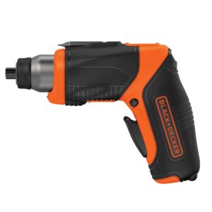 BLACK+DECKER 4V MAX* Cordless Screwdriver with Picture-Hanging Kit (BDCS40BI)