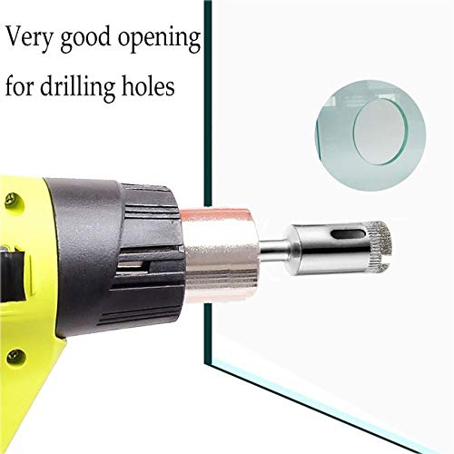 1/2" Inch Diamond Drill Bit Hole Saw for Tile Glass Marble Granite Fiberglass Ceramic Tool (5 Pack)