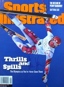 maier, hermann 2/23/98 autographed magazine