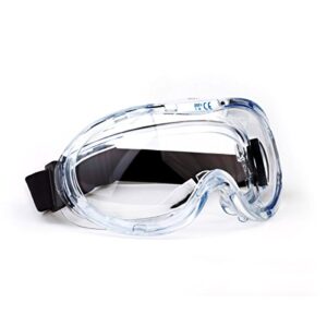 tr industrial anti-fog approved wide-vision lab safety goggle, ansi z87.1 approved