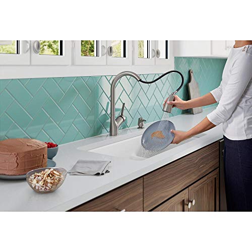 Kohler Setra Single-Handle Touchless Pull-Down Sprayer Kitchen Faucet in Vibrant Stainless