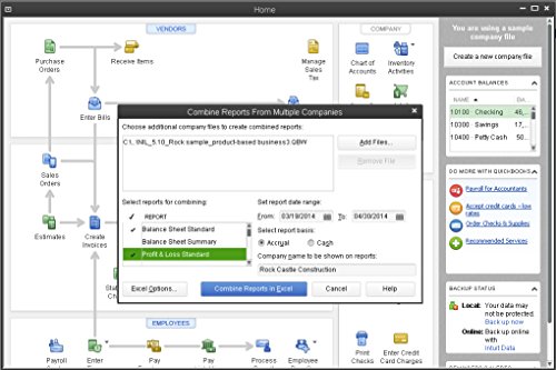 QuickBooks Enterprise 2015 Gold Edition, 10-User (1-year subscription)