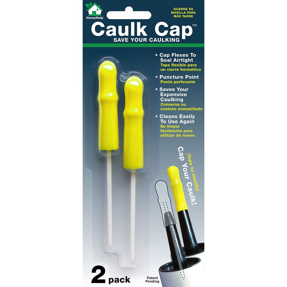 Caulk Cap CCY-2, 2-Pack, Yellow, 2 Count