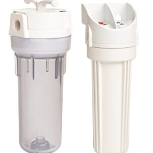 HDX HDX2SF4 String Wound Whole House Water Filter (2 pack): Reduces Sediment - 10 Micron Water Filter