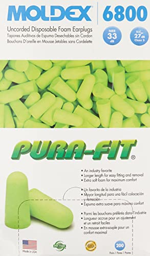 MLX6800 - Pura-Fit Single-Use Earplugs