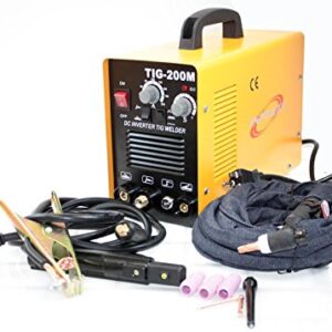 Tig200m Dc Inverter Pulse Tig Welding Welder Tig & Arc Mma Function 220v 200 Amp