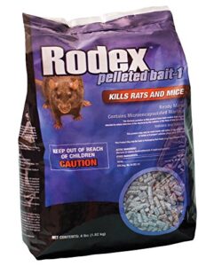 rodex warfarin 116348 rodenticide bait, brown/a