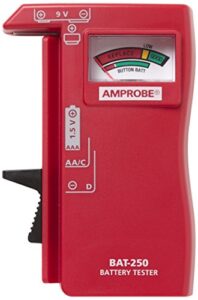 amprobe bat-250 battery tester, basic pack