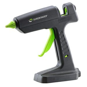 hybrid-120 120 watt corded/18 volt lithium ion cordless hybrid professional heavy duty full size hot glue gun