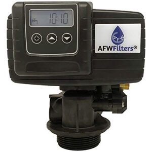 AFWFilters Built Fleck 48,000 Water Softener System with 5600sxt Digital metered Valve 1" Yoke