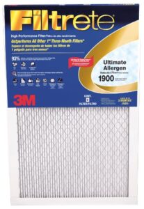 3m ua23dc-6 air filter, 14" x 24" x 1"